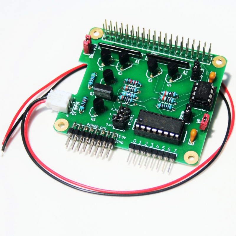 Raspberry PI HAT - 8 Channel ADC V1.1 - MCP3208 - SPI